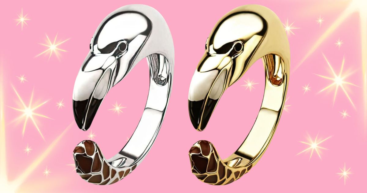 This Is the Hottest Flamingo Ring Right Now | The Popular Flamingo